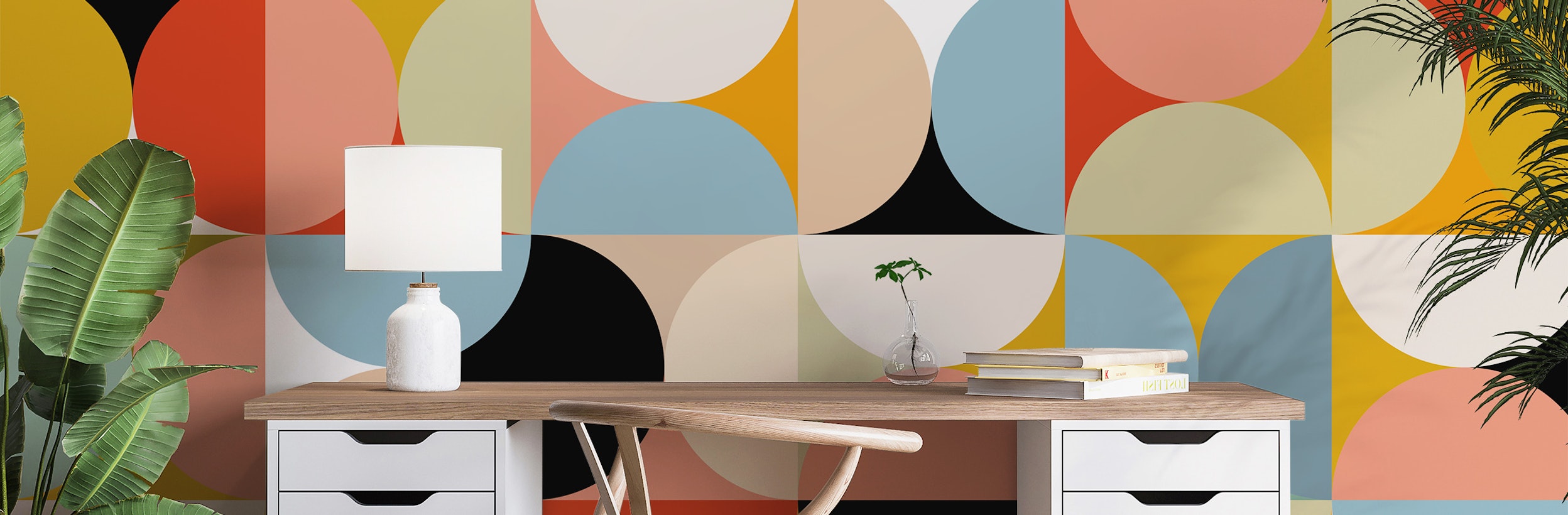 Mid century wallpapers | Wall murals Mid Century modern