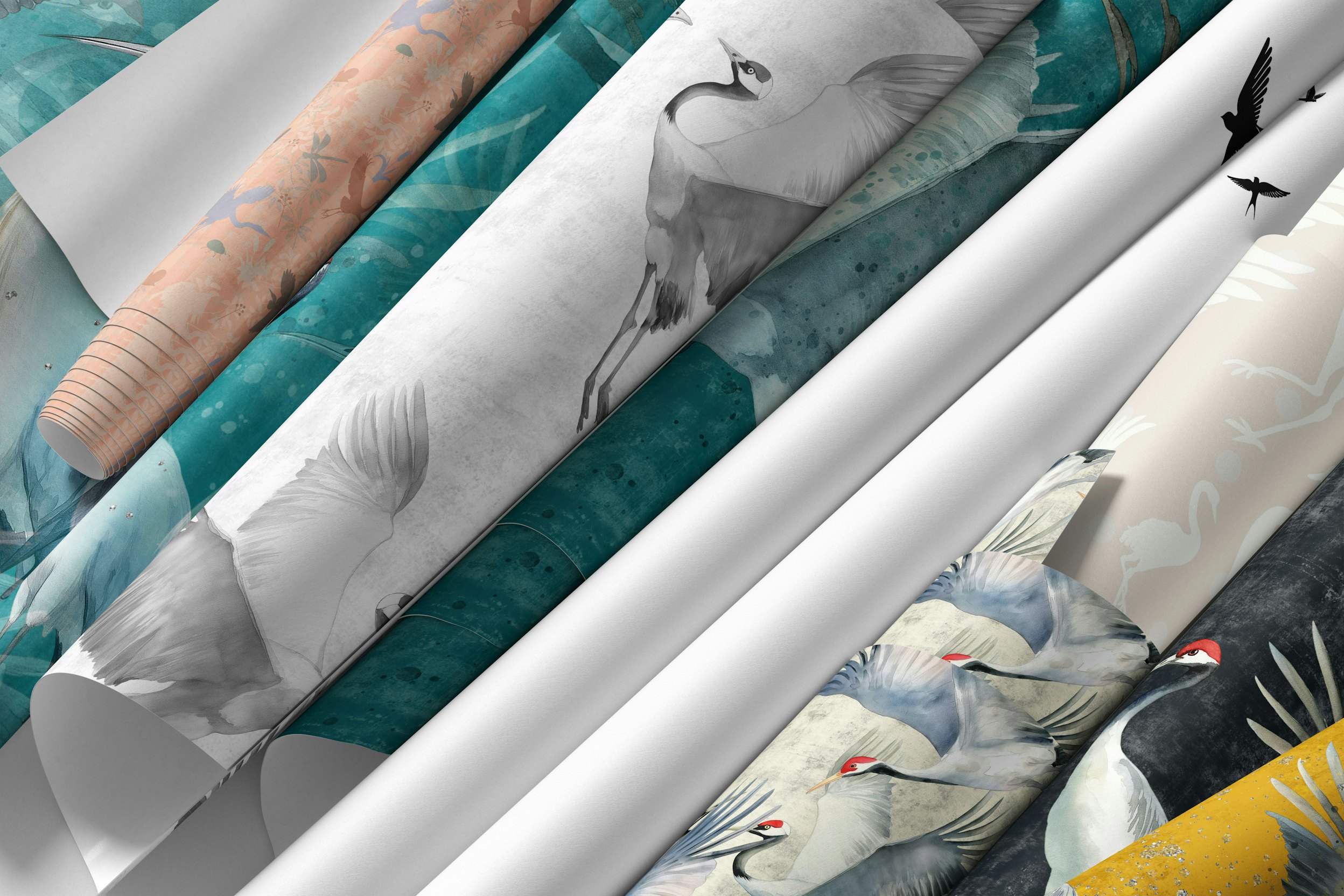 Flying Spirits Wallpaper Collection | Happywall